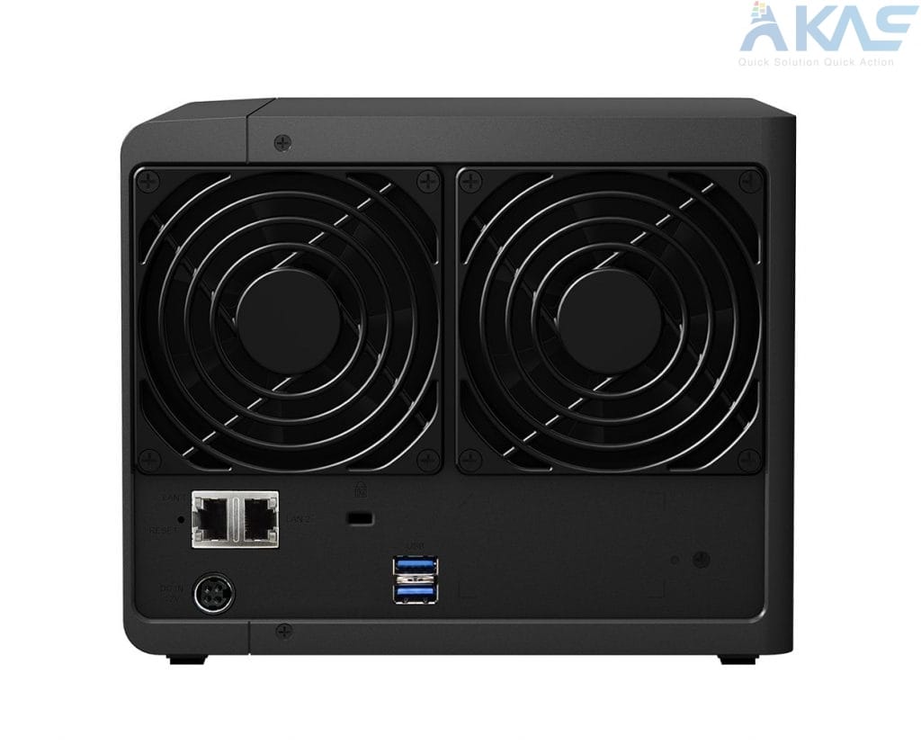 Synology DS418 | bộ xử lý 64-bit 1.4GHz | RAM 2GB | hơn 40TB lưu trữ - AKAS