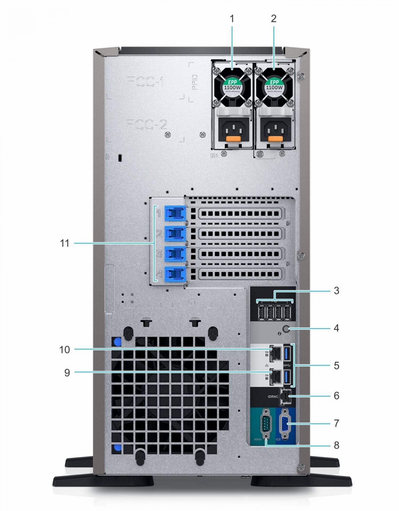 DELL EMC POWEREDGE T340 - 3.5 INCH | CPU 4.5 GHz | RAM 64GB - AKAS
